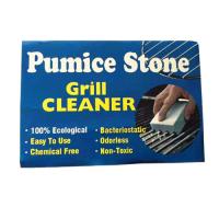 China Foam Glass Grill Cleaning Stone 8x4x3.5 Inch Eco Friendly BBQ Griddle Cleaner for sale