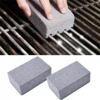 China Foam Glass Grill Cleaning Stone 8x4x3.5 Inch Eco Friendly BBQ Griddle Cleaner for sale