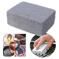 China Scrubbin Stone Grill Cleaner Handle-Protect Hands & Nails When Scouring Grill with Three Scrubbin Stone for sale