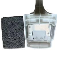 China Foam Glass Grill Cleaning Stone 8x4x3.5 Inch Pumice Brick for BBQ Griddle Oven 3 Pack for sale