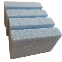 China Pumice Stone Grill Cleaning Brick 8x4x3.5 Inch Foam Glass Griddle Scrubber for BBQ Oven for sale