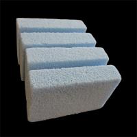 China Pumice Stone Grill Cleaning Brick 8x4x3.5 Inch Foam Glass Griddle Scrubber for BBQ Oven for sale