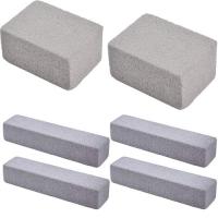 China Grill Brick Griddle Stone Cleaning Block 4 Pack 8x4x3.5 Inch Foam Glass Pumice for BBQ for sale