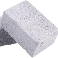 China Griddle Cleaning Brick Block Heavy Duty Grill Cleaning Stone 8x4x3.5 Inch Non Scratch Flat Top Seasoning Stone 3 Pack for sale