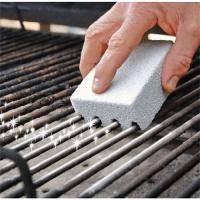 China Griddle Cleaning Brick Block Heavy Duty Grill Cleaning Stone 8x4x3.5 Inch Non Scratch Flat Top Seasoning Stone 3 Pack for sale