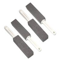 China Pumice Stone Toilet Cleaner with Handle Stick 2 Pack for Bath Bowl Stain Remover Porcelain Tile for sale