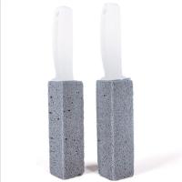 China Pumice Stone Toilet Cleaner with Handle Stick 2 Pack for Bath Bowl Stain Remover Porcelain Tile for sale