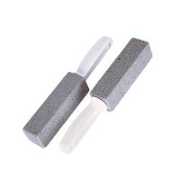 China Pumice Stone Toilet Cleaner with Handle Stick 2 Pack for Bath Bowl Stain Remover Porcelain Tile for sale