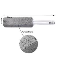 China Pumice Stone Toilet Cleaning Stick 2 Pack Removes Hard Water Rings Rust Limescale for sale