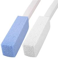 China Pumice Stone Toilet Cleaning Stick 2 Pack Removes Hard Water Rings Rust Limescale for sale