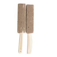 China Long Handle Pumice Stone for Toilet Bowl Stain Ring Cleaning 2 Pack Scouring Stick for sale