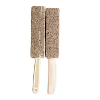 China Long Handle Pumice Stone for Toilet Bowl Stain Ring Cleaning 2 Pack Scouring Stick for sale