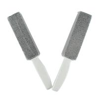 China Long Handle Pumice Stone for Toilet Bowl Stain Ring Cleaning 2 Pack Scouring Stick for sale
