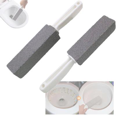 China Pumice Cleaning Stone Toilet Cleaner with Handle for Hard Water Rings 2 Pack for sale