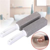 China Pumice Stone Toilet Cleaning Block with Handle 2 Pack for Hard Water Stains for sale