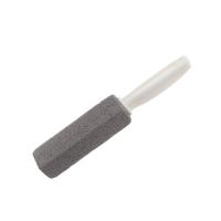 China 2 Pack Pumice Stone Toilet Bowl Cleaner Brush with Handle for Hard Water Stains Rust Removal for sale
