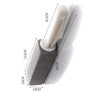 China Reusable Pumice Stone Cleaning Brick with Handle for Toilet Sink Bathtub Tile Grout Pool 2 Pack for sale