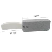 China Reusable Pumice Stone Cleaning Brick with Handle for Toilet Sink Bathtub Tile Grout Pool 2 Pack for sale