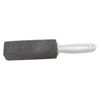 China Pumice Toilet Cleaning Brush with Handle Hard Water Ring Limescale Remover 2 Pack for sale