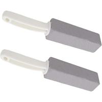 China Premium Pumice Stone Toilet Bowl Cleaner with Handle 2 Pack for Hard Water Stains for sale