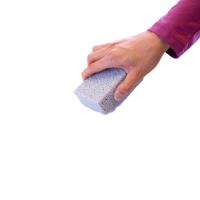 China Pumice Stone Stick with Handle 2 Pack Toilet Cleaning Tool Remove Hard Water Rings Rust Stains for sale