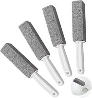 China Pumice Stick with Handle for Toilet Cleaning 2 Pack Removes Baked-on Food Grease Rust for sale