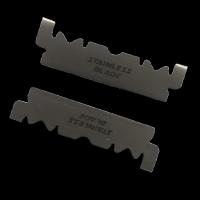 China Half Cut 100 Pack LORD Blades Single Edge Razor Blades for Barber Straight Razors German Steel 3 x 2 x 0.5 Inches for sale