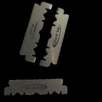 China Disposable Half Razor Blades 3x2x0.5 inch Stainless Steel Replaceable Blades for Razors for sale