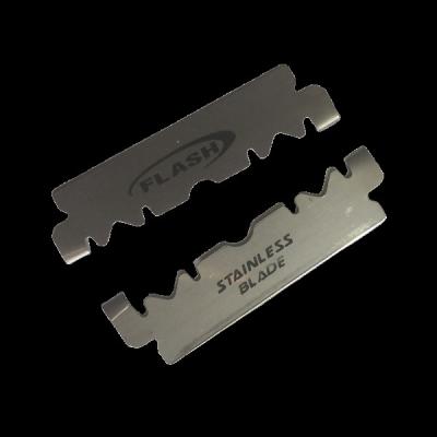 China Platinum Stainless Steel Single Edge Razor Blades 3x2x0.5 Inch Half Blade Wholesale for sale