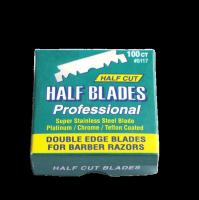 China Wholesale Stainless Steel Half Single Edge Razor Blade 3x2x0.5 Inches for Barber Shavette for sale