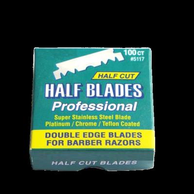 China Wholesale Stainless Steel Half Single Edge Razor Blade 3x2x0.5 Inches for Barber Shavette for sale