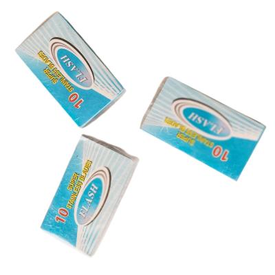 China PLATINUM COATED DOUBLE EDGE RAZOR BLADES for safety razor for sale