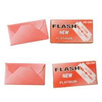 China Premium Stainless Steel Double Edge Razor Blades 100 Pack Platinum Coated for Smooth Shave for sale