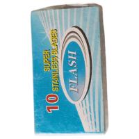 China Premium Stainless Steel Double Edge Safety Razor Blades 100 Pack Platinum Coated for Men Shaving for sale