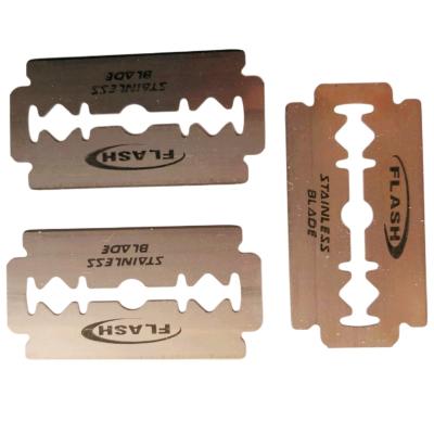 China Premium Double Edge Shaving Blades Platinum Coated Swedish Stainless Steel 100 Pack for sale