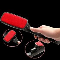 China Rotatable Electrostatic Dust Removal Brush 10.75 Inch Dual Sided Lint Remover for Clothes Pet Hair for sale