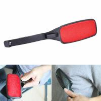 China Dual Sided Rotating Lint Brush for Clothes Pet Hair Remover 10.75 Inch Reusable Lint Roller for sale