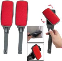 China Dual Sided Rotating Lint Brush for Clothes Pet Hair Remover 10.75 Inch Swivel Head for sale