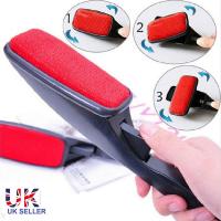China Dual Sided Rotating Lint Remover Brush 10.75 Inch for Clothes Pet Hair for sale