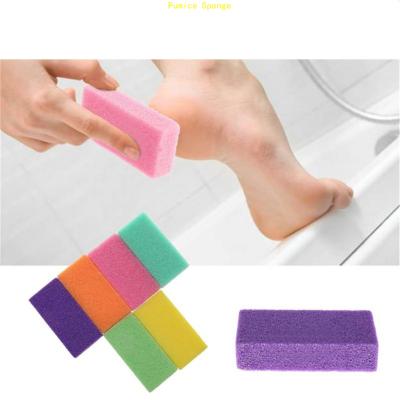 China PU Pumice Sponge Foot Dead Skin Remover 2 Colors Custom Size OEM for sale