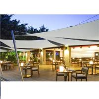 China Triangle Breathable Sun Shade Sail For Courtyard , Swimming Pools for sale