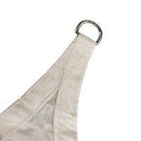 China HDPE Outdoor Shade Sail 160-220gsm UV Protection Garden Sun Shade Beige for sale