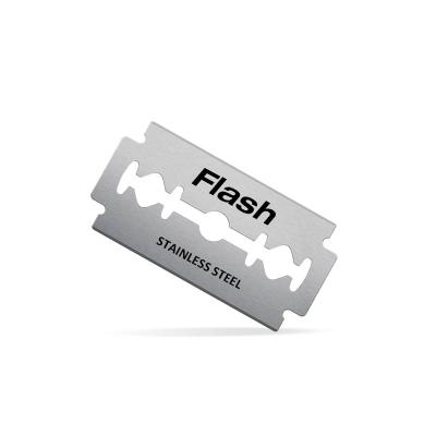China Japanese Stainless Steel Double Edge Razor Blade 100 Pack Platinum Coated Safety Razor Blades for sale