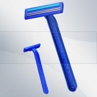 China twin blade razor imported blade disposable 2 blade razors for sale