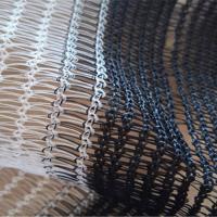 China Polyester mesh fabric white plastic anti hail net for greenhouse 5m width for sale