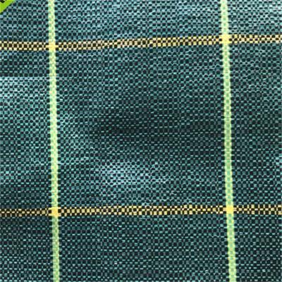 China UV Anti Weed Mat PP Woven Weed Control Ground Cover 80-150g/m2 1-6m Width for sale