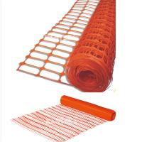 China Orange HDPE UV Stabilized Safety Snow Fence 1m x 50m Roll 70-200g/m2 Animal Barrier for sale