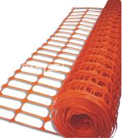China Orange HDPE UV Stabilized Safety Snow Fence 1m x 50m Roll 70-200g/m2 Animal Barrier for sale