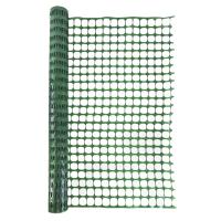China HDPE UV Stabilized Snow Fence Safety Barrier Mesh 1m x 50m Orange Blue Green for sale