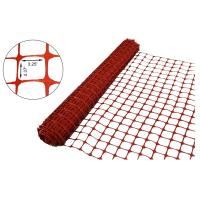 China Virgin material HDPE orange snow fence/warning barrier / net construccion for sale